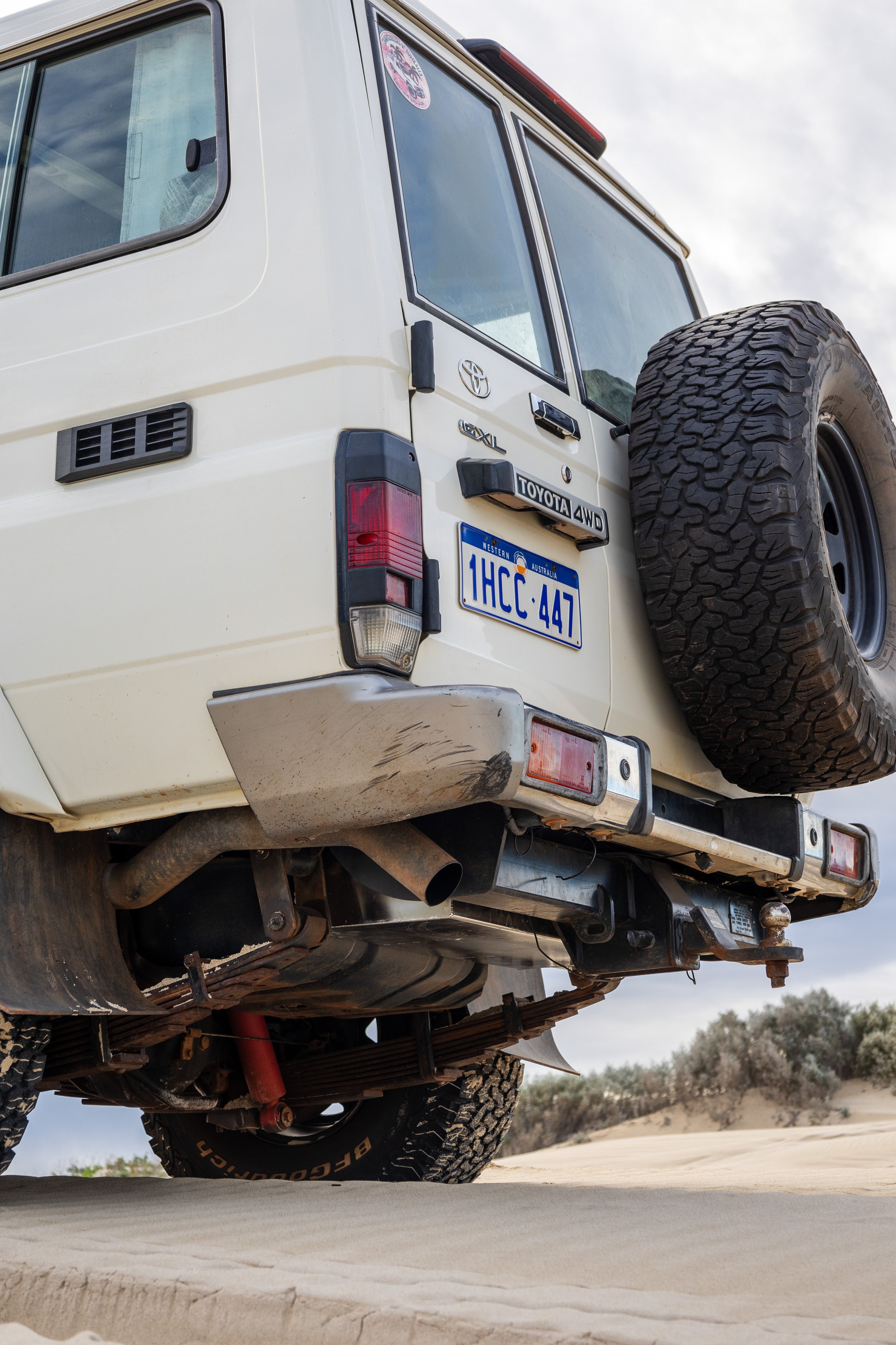Toyota Troopcarrier Undermount Water tanks – Ark Earth Products